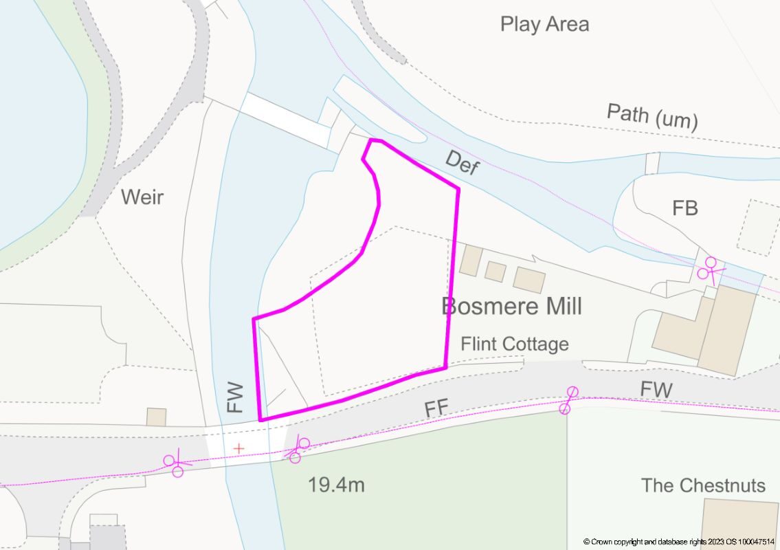 Land adjacent to Bosmere Mill, Coddenham Road, Needham Market, Suffolk ...